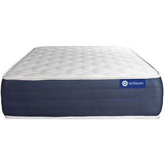 Actisom Actiflex sleep matratze 100x200cm, Taschenfederkern und Memory-Schaum, H&auml;rtegrad 2, H&ouml;he :22 cm, 5 Komfortzonen