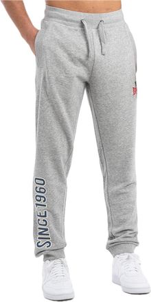 Lonsdale Herren Jogginghose Normale Passform VIRKIE, Marl Grey/Navy/Red, XL, 117560