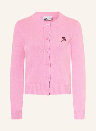 Ganni Strickjacke pink