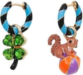 Michael Kors Femme, Accessoires, Multicolore, Taille: ONE Size Jover Hoop Earrings
