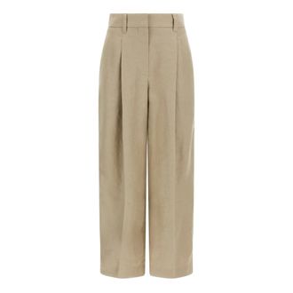 Brunello Cucinelli Damen, Hosen, Beige, 2XSGr&ouml;&szlig;e
