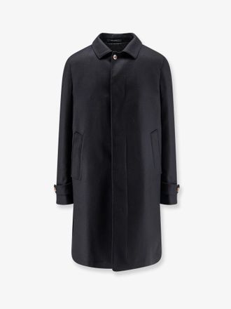 Tagliatore Water repellent virgin wool coat - TAGLIATORE - gender_Man