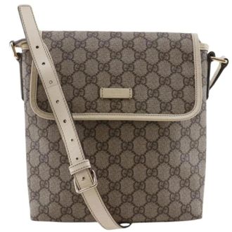 Gucci Sac bandouli&egrave;re vintage Pre-owned - Femme - Pre-owned - Beige - Taille: ONE Size