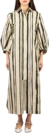 Max Mara Femme, Robes, Vert, Taille: 38 FR Robe Chemise