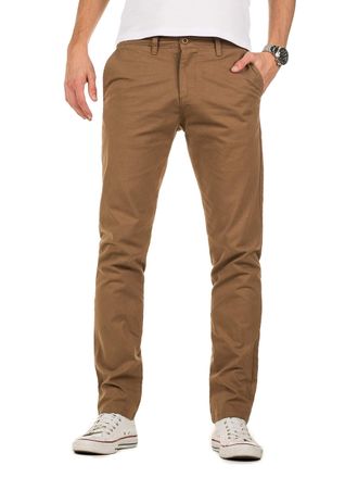 Yazubi Herren Chinohose M191 - Chino Hose by Yzb Jeans, Braun (Camel Otter 181018), W31/L34