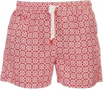 Kiton Homme, Maillots de bain, Rouge, Taille: 2XL Costume Mare