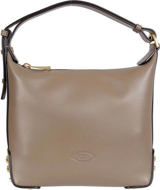 Tod's Femme, Sacs, Brun, Taille: ONE Size Shoulder Bag