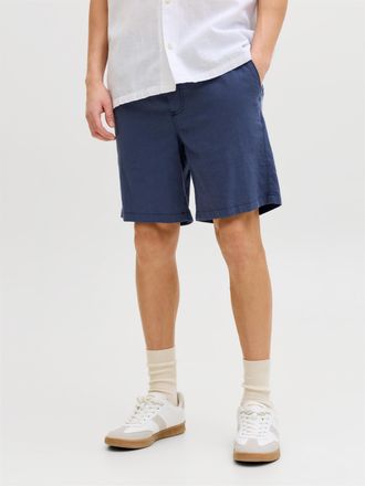Jack & Jones Jogginghose JACK & JONES JPSTJAIDEN BREEZE JOGGER SHORT, Herren, Gr. XS, N-Gr, blau (sky captain detail:solid), Web, Obermaterial: 81% Baumwolle, 15% 