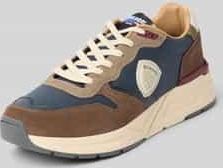 Blauer Sneaker mit Schnürverschluss Modell RAY