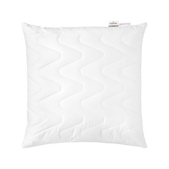 Centa-Star Kopfkissen Centa-Star Sport line, 80 x 80 cm, Hohlfaserkugel, Atmungsaktiv, &Ouml;ko-Tex Standard 100 Klasse 1, gesteppt