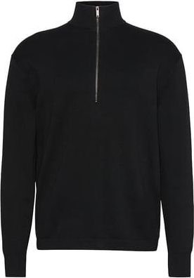 Calvin Klein Pull col montant zipp&eacute; en coton