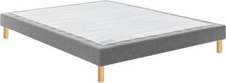 Bultex Sommier Bultex CONFORT MEDIUM MEDIANO 80x200 Trame gris clair Lattes