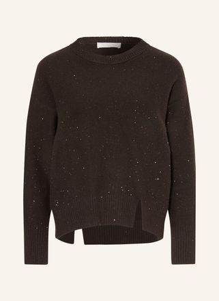 Antonelli Antonelli Firenze Pullover Sila Mit Pailletten schwarz