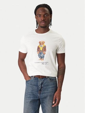 Polo Ralph Lauren T-Shirt 710P07346001 Wei&szlig; Regular Fit