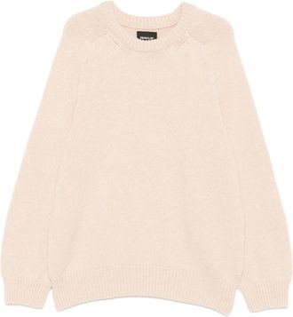 Howlin Homme, Pulls, Beige, Taille: XL Boxy Space Knit