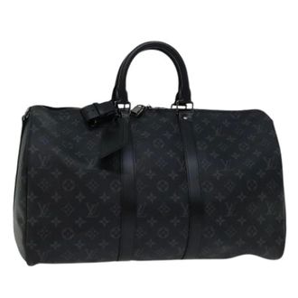 Louis Vuitton Pre-owned Keepall Bandouli&egrave;re 45 - Femme - Pre-owned - Noir - Taille: ONE Size