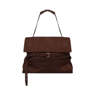 Moschino Femme, Sacs, Brun, Taille: ONE Size Handle Me Bag