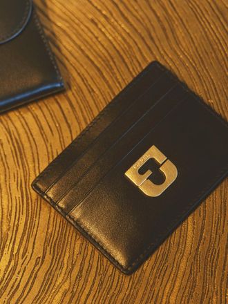 Gerard Darel Porte carte en cuir - CARDHOLDER - Noir