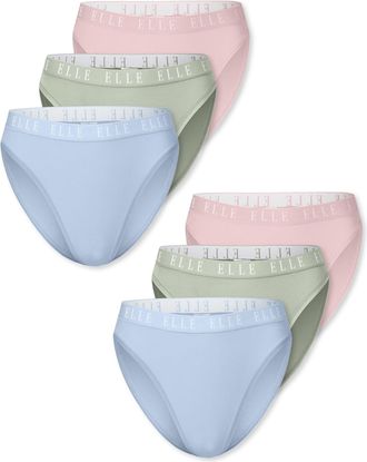 Elle Slip High Leg - ELLE LOGO