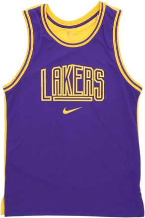 Nike Basketball Tank Top Courtside Lakers - - Sport - Herren - Lila - XL