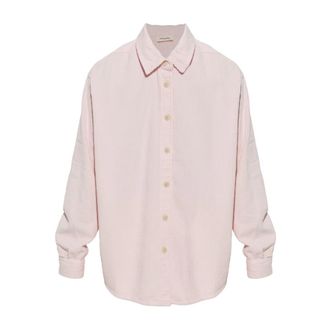 American Vintage Femme, Blouses et Chemises, Rose, Taille: 36/38 FR Chemise Padow
