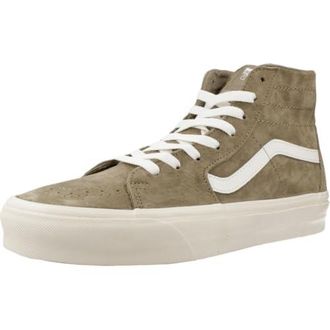 Vans Baskets fusel&eacute;es Sk8-hi pour femme, Feuille de laurier en daim de por, 6-7.5