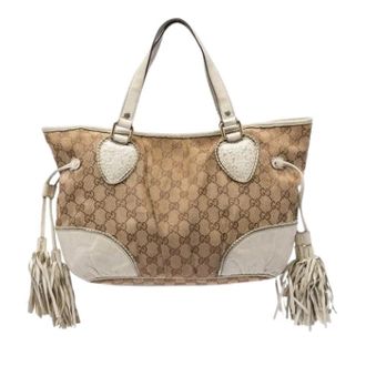 Gucci Pre-owned Tribeca Tote - Femme - Pre-owned - Beige - Taille: ONE Size