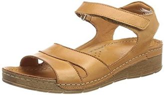 Andrea Conti Femme 521711 Sandale, Cognac, 36 EU