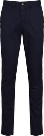 GANT Pantalon droit en coton m&eacute;lang&eacute;
