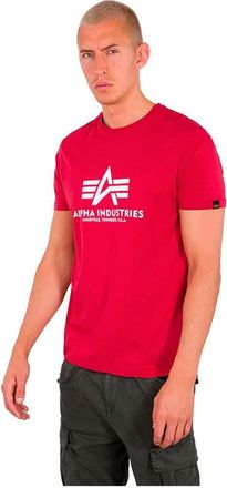 Alpha Industries Alpha Industries Basic T-Shirt T-Shirt für Herren RBF Red