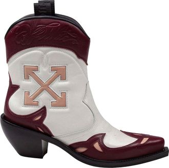 Off-white Stiefeletten - Rosa