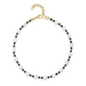 Nialaya Femme, Accessoires, Jaune, Taille: 3Xs/2Xs Capri Pearl Choker