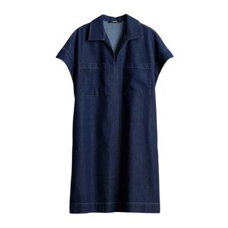 someday Qondra Minikleid - - Dresses - Damen - Blau - XL