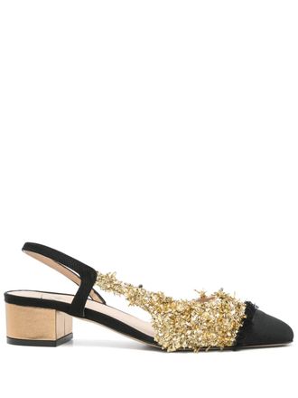 Roberto Festa Milano escarpins Acanto 45 mm - Noir