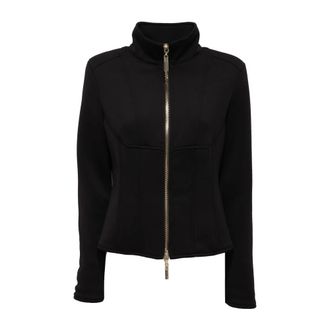 Mangano Plaza Neopren-Effekt Jacke - - Jackets - Damen - Schwarzk - S