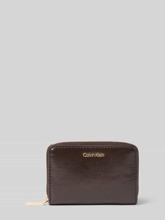 Calvin Klein Portemonnaie aus echtem Rindsleder