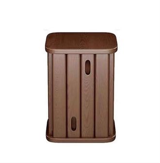 Generic Stapelbare Hocker (4er-Set), robuste und langlebige runde Stapelhocker f&uuml;r platzsparende Aufbewahrung, multifunktionale Massivholzst&uuml;hle f&uuml;r K&uuml;che, Sc