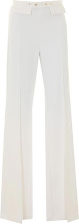 Elisabetta Franchi Casual Hose - Wei&szlig;