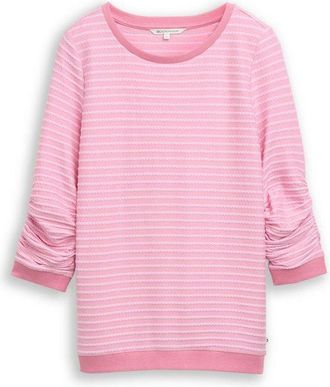 Tom Tailor Sweatshirt Strick & Sweatshirts Sweatshirt mit Streifenmuster