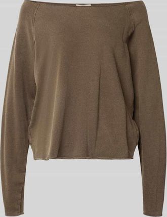 American Vintage Sweatshirt mit U-Boot-Ausschnitt Modell BTOWN