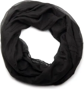 styleBREAKER Schlauchschal Seidiger unifarbener Loop
