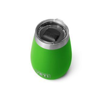 Yeti Rambler Weinglas, vakuumisoliert, Edelstahl mit MagSlider-Deckel, 284 ml, Gr&uuml;n
