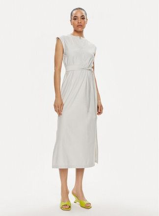 Max Mara Kleid f&uuml;r den Alltag Megaton 2416621028 Grau Relaxed Fit