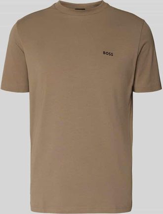 HUGO BOSS Regular Fit T-Shirt aus Baumwoll-Mix Modell TEE