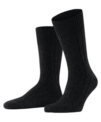 Esprit Herren Socken Hygge M So Wolle Kaschmir gemustert 1 Paar, Schwarz Black 3000, 39-42
