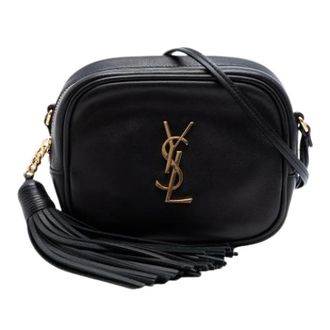 Saint Laurent Pre-owned Cuir sacs-ports-paule - Femme - Pre-owned - Noir - Taille: ONE Size