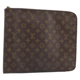 Louis Vuitton Pre-owned Vintage Monogram Clutch - - Pre-owned - Damen - Braun - ONE SIZE