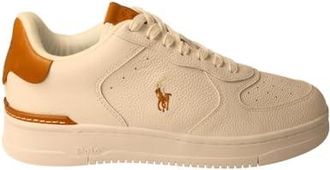 Ralph Lauren Chaussures de sport pour homme Blanc, blanc, 44 EU
