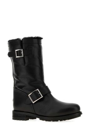 Jimmy Choo London Biker Boot - Black