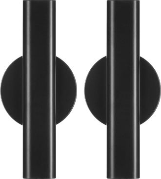 Milisten Wandvase Metall 16X16X16Cm Selbstklebende Blumenr&ouml;hre F&uuml;r Trockenblumen Minimalistischer Pflanzenhalter Zur Wandmontage Indoor Deko